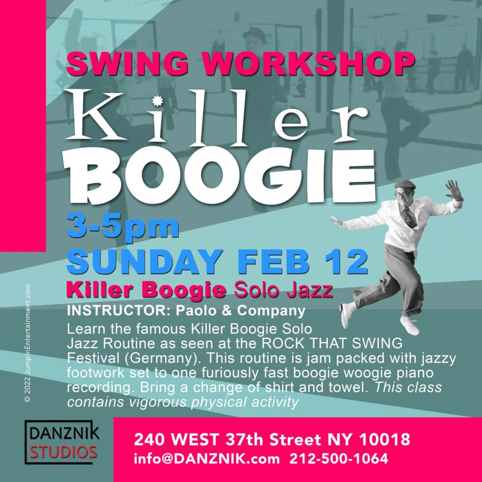 Killer Boogie Solo Routine | Lindyland