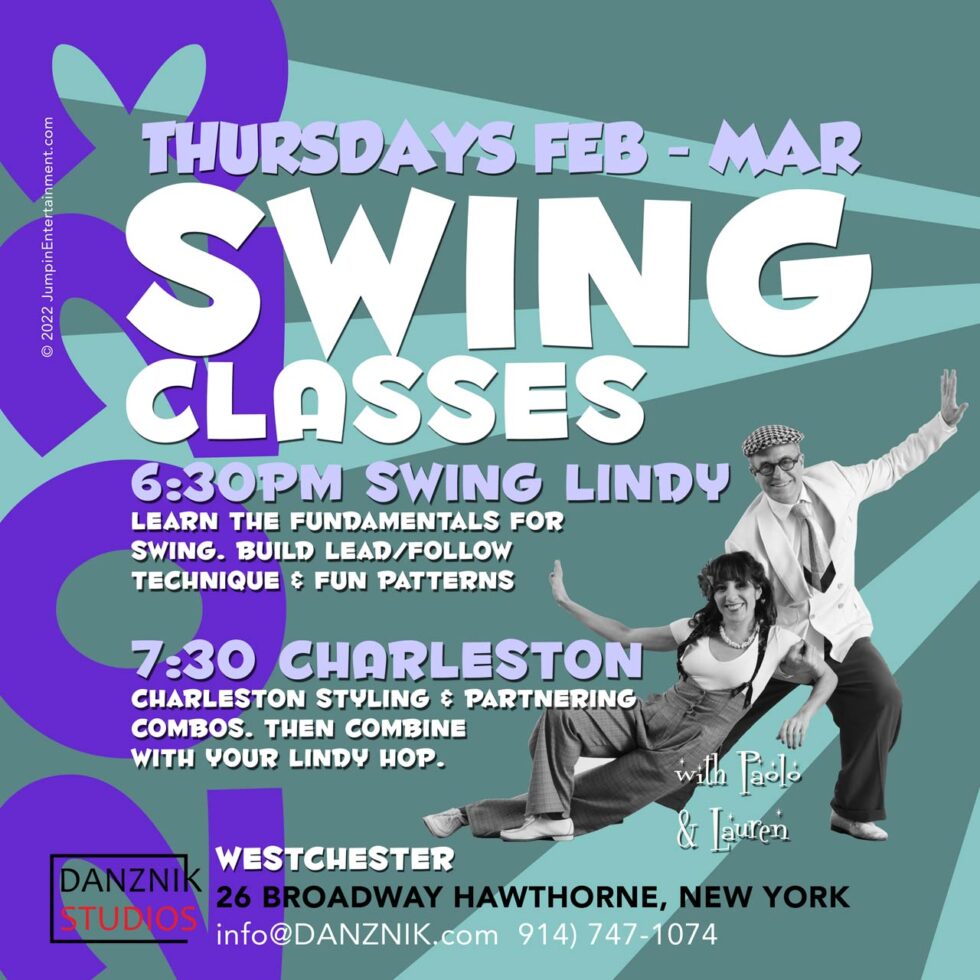 SWING CLASS Thursdays | DANZNIK studios Hawthorne | Lindyland